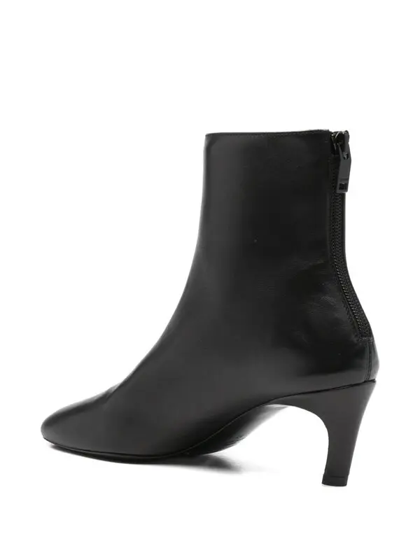 TOTEME Leather Ankle Boots