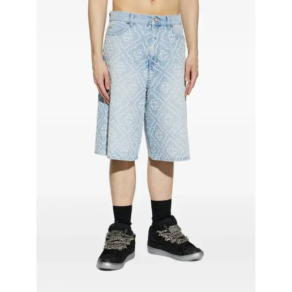 Casablanca Shorts Denim Shorts - Blue