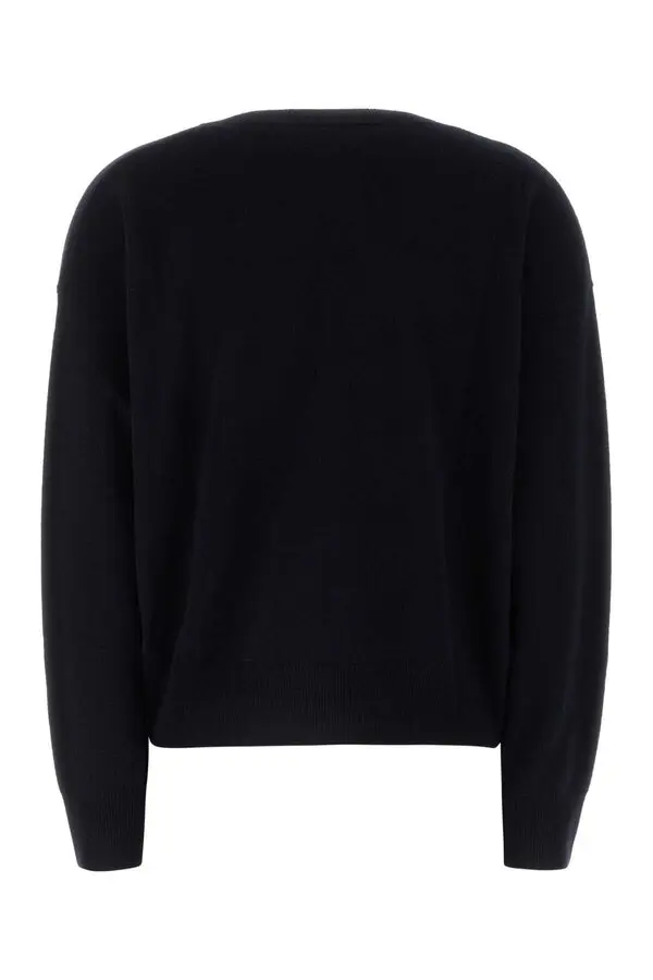 Versace Midnight Stretch Wool Blend Sweater