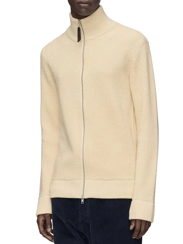 MAISON MARGIELA Jersey Knit Cardigan With Zip