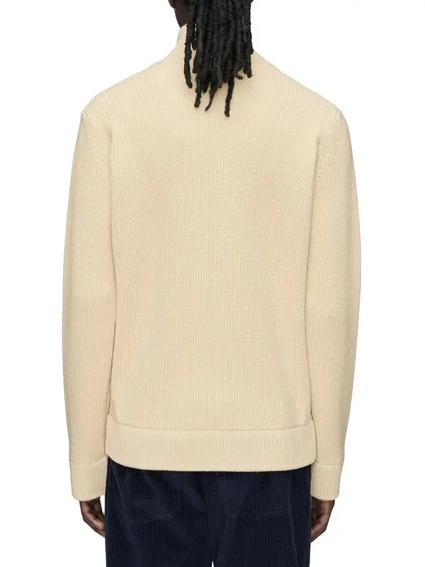 MAISON MARGIELA Jersey Knit Cardigan With Zip