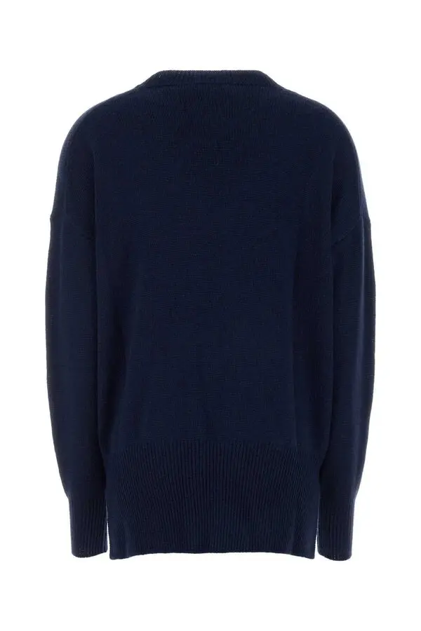 JIL SANDER Cashmere Oversize Sweater - Blue