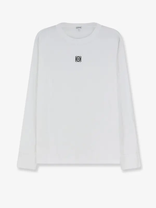 Loewe Ribbed Cotton T-shirt