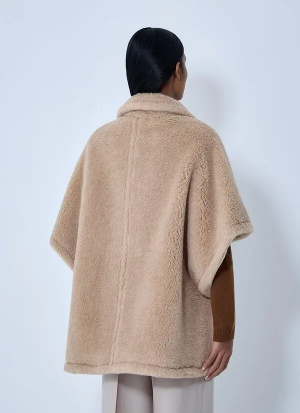 Max Mara Shearling Cape