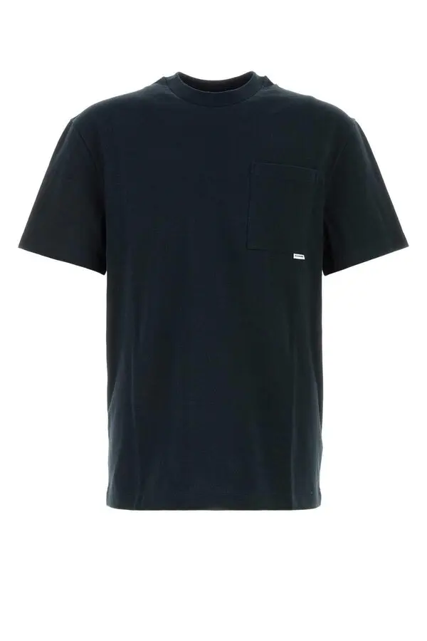 JIL SANDER Midnight Cotton T-shirt - Blue