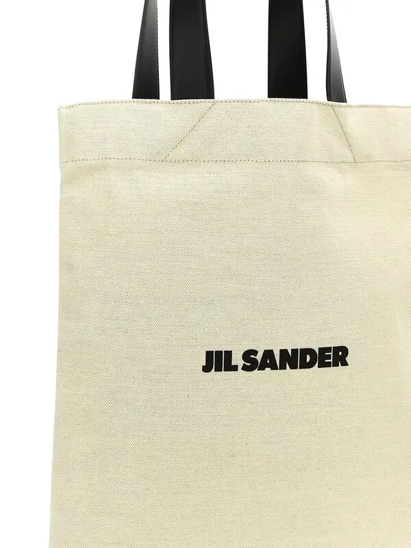 JIL SANDER Flat Shopper' Medium Shopping