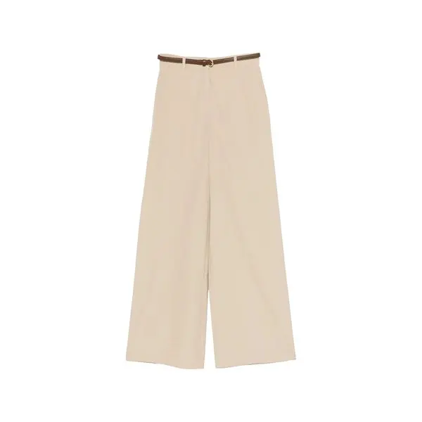 Max Mara Neutrals Trousers Palazzo Pants