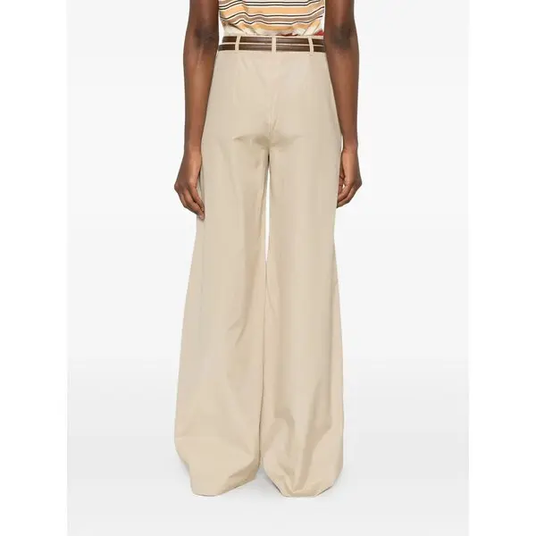 Max Mara Neutrals Trousers Palazzo Pants