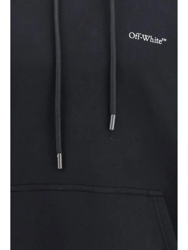 Off-White Half Arrows Skate Hoodie - Black