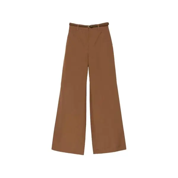 Max Mara Trousers High-waisted Trousers - Brown