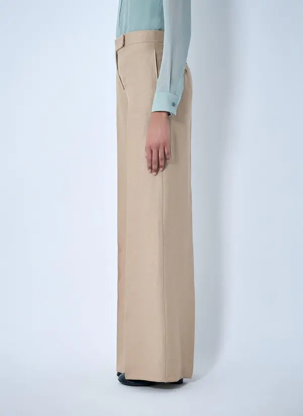 Max Mara High-waisted Wide-leg Trousers