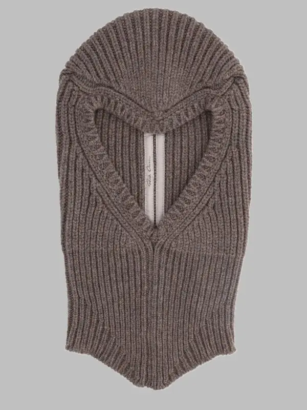 Rick Owens Porterville Balaclava - Brown