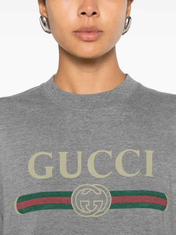 Gucci Logo Cotton T-shirt