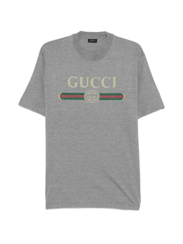 Gucci Cotton Logo T-shirt - Multicolor