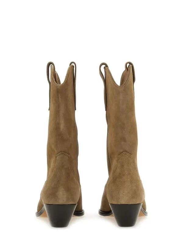Isabel Marant Étoile Suede Stivale Duerto Boots - Cream
