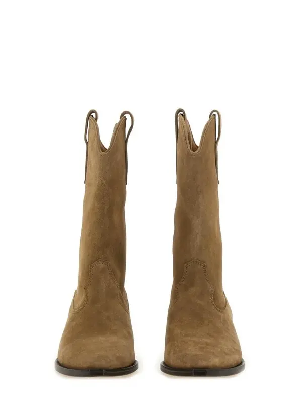Isabel Marant Étoile Suede Stivale Duerto Boots - Cream