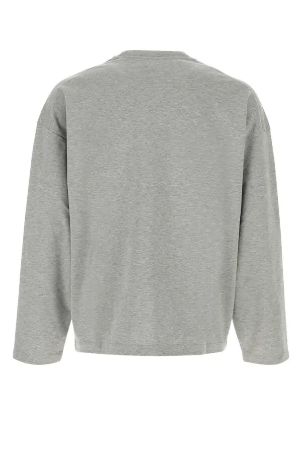 JIL SANDER Grey Cotton T-shirt