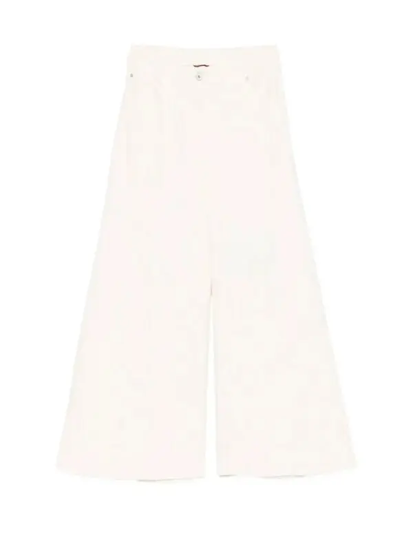 Brunello Cucinelli Wide Leg Pants - Multicolor