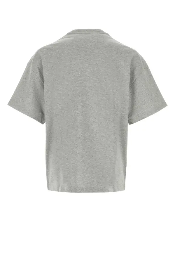 JIL SANDER Grey Cotton T-shirt