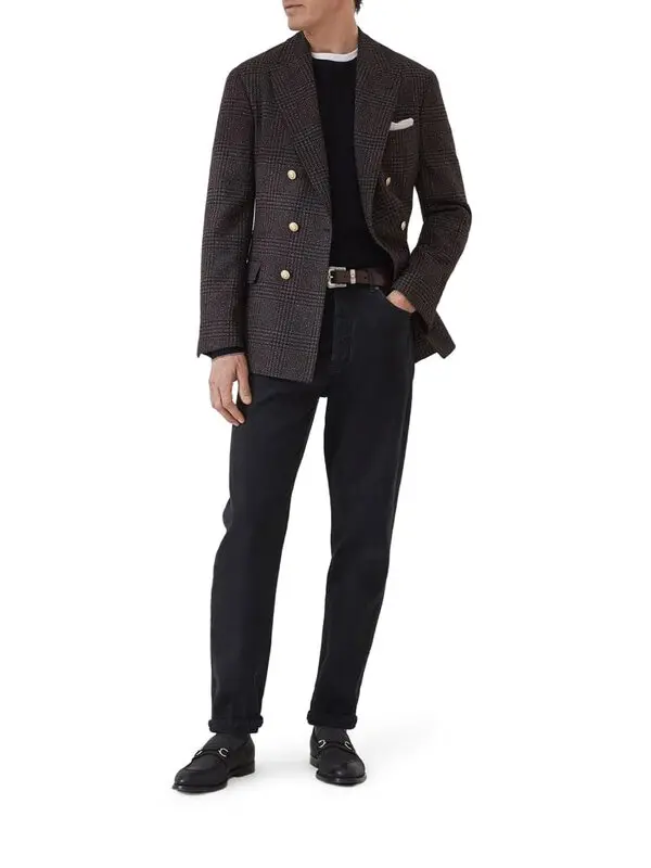 Brunello Cucinelli Essential Crew Neck Cashmere Sweater