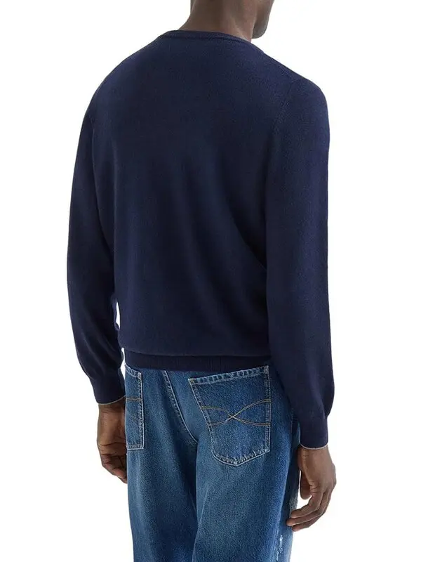 Brunello Cucinelli Essential Crew Neck Cashmere Sweater