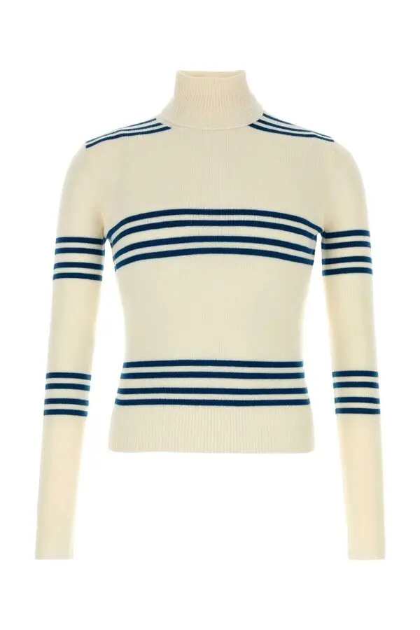 Prada Embroidered Wool Sweater