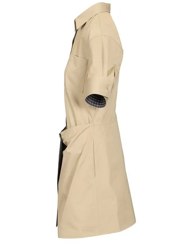 Loewe Cotton And Silk Dress