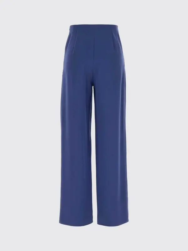 Max Mara Pure Stretch Silk Palazzo Trousers