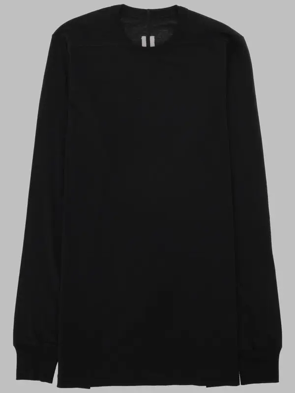 Rick Owens T-shirt Level Ls T - Black