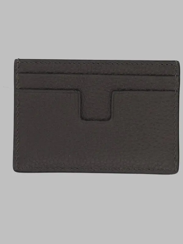 TOM FORD Portacarte Classico In Pelle Fiore