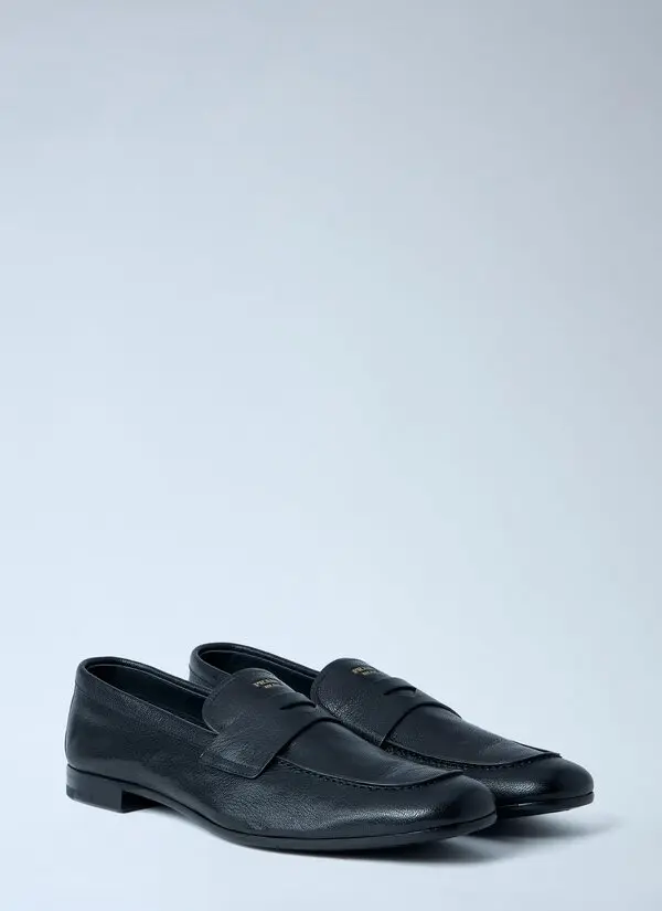 Prada Leather Loafers