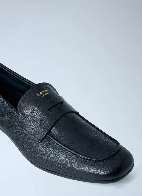 Prada Leather Loafers