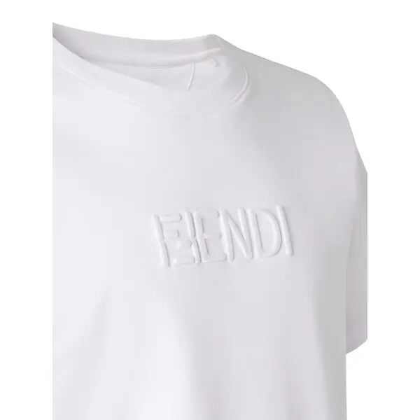 Fendi T-shirts & Vests T-shirts - White