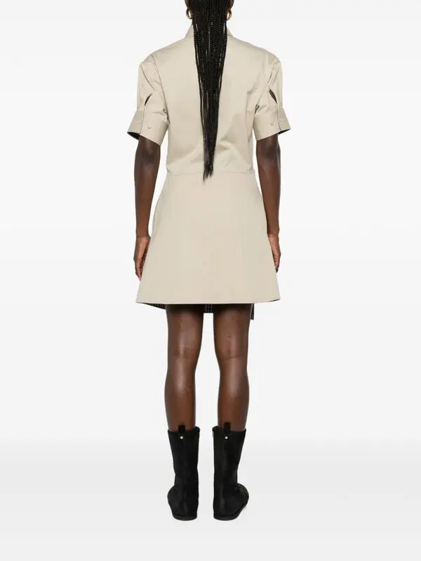 Loewe Cotton And Silk Mini Dress