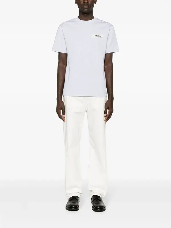 Jacquemus Le T-shirt Gros Grain In Cotton