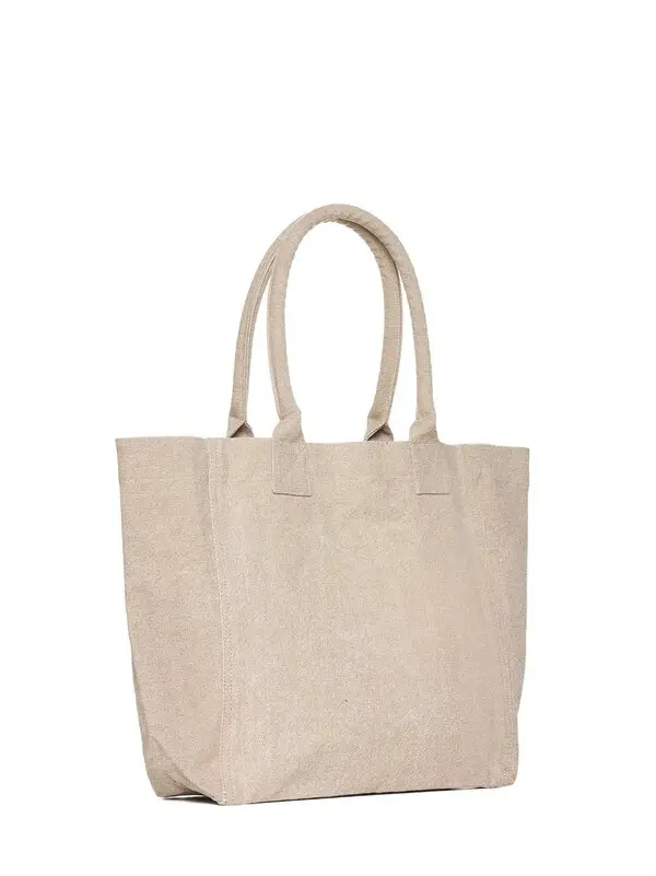 Isabel Marant Étoile Faded Cotton Tote Bag - Multicolor