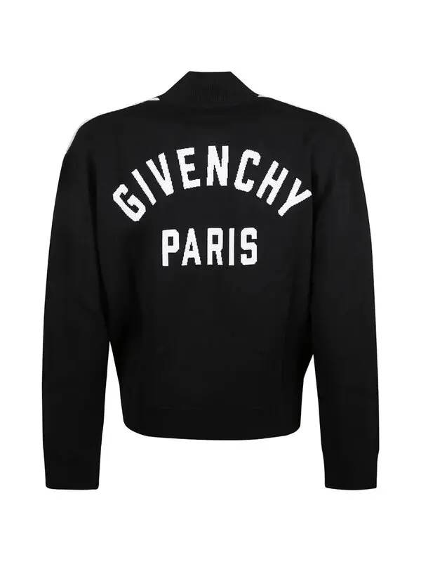 Givenchy Couture` Seam Zipped Cardigan