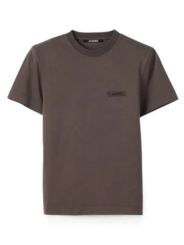 Jacquemus Cotton T-shirt - Brown