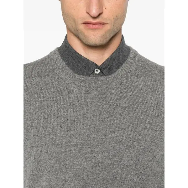 Brunello Cucinelli Cashmere Crew Neck Pullover - Gray