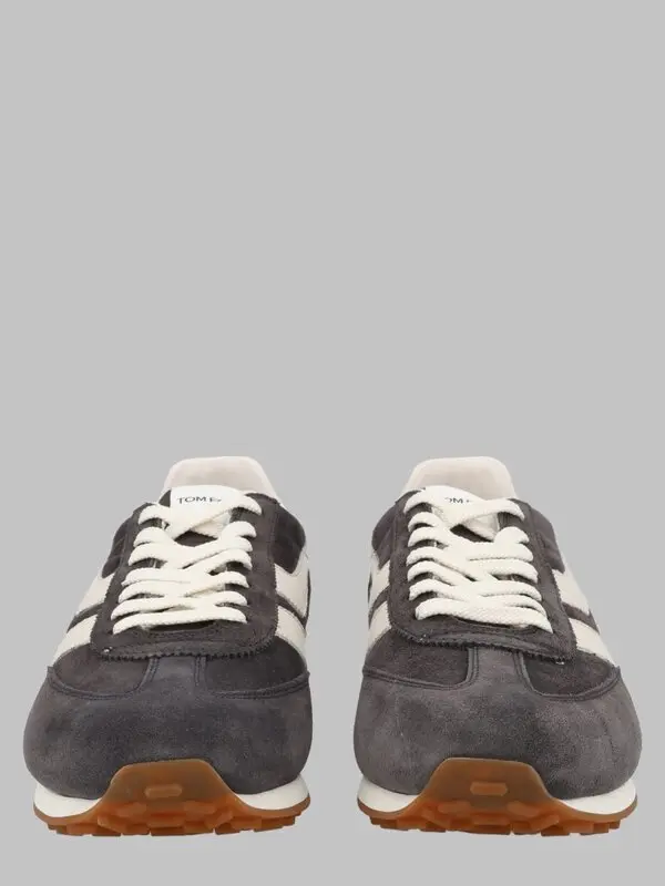 TOM FORD Sneaker Mick In Pelle Scamosciata