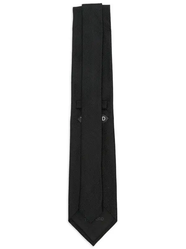 TOM FORD Silk Neck Tie - Black