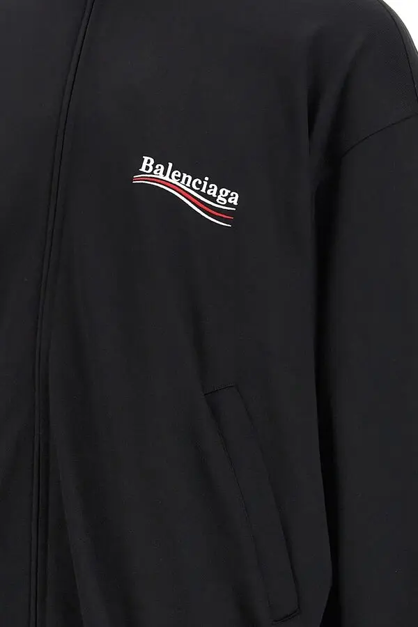 Balenciaga Logo Embroidery Sweatshirt