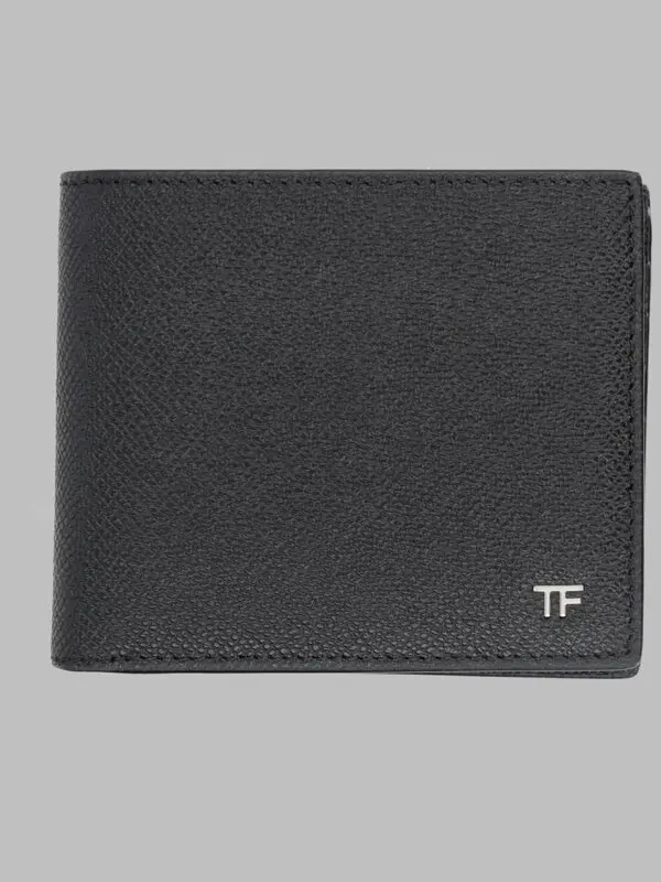 TOM FORD Portafoglio Bi-fold In Pelle - Black