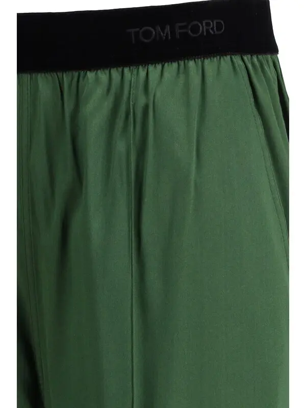 TOM FORD Stretch Silk Satin Pants