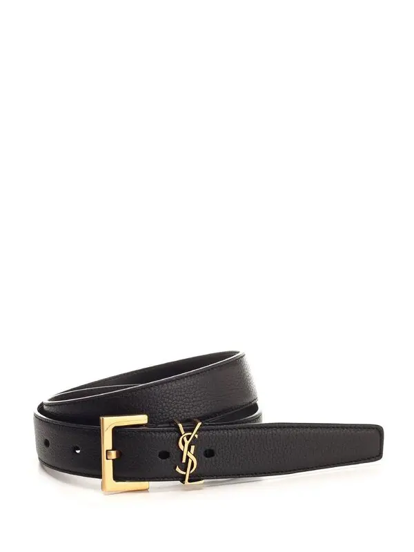 Saint Laurent Buckle Belt