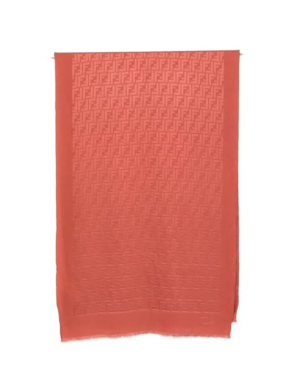Fendi Ff Silk Stole - Multicolor