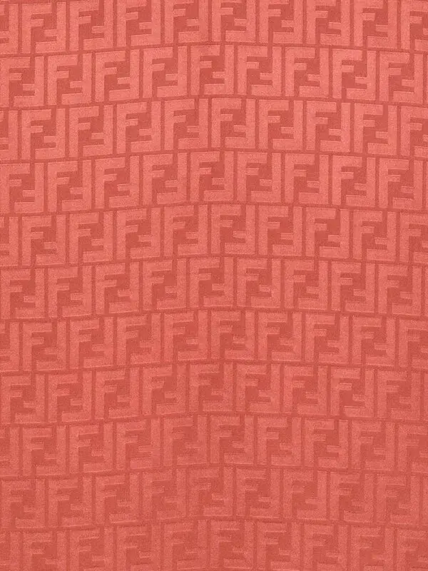 Fendi Ff Silk Stole - Multicolor
