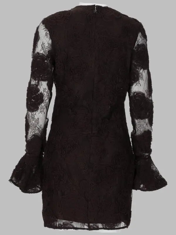 ROTATE BY BIRGER CHRISTENSEN Mini Dress - Brown