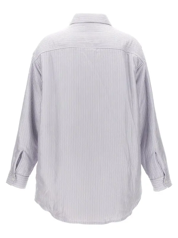 MAISON MARGIELA Striped Shirt Jacket
