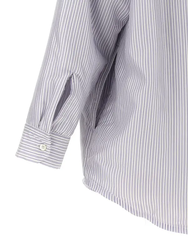 MAISON MARGIELA Striped Shirt Jacket